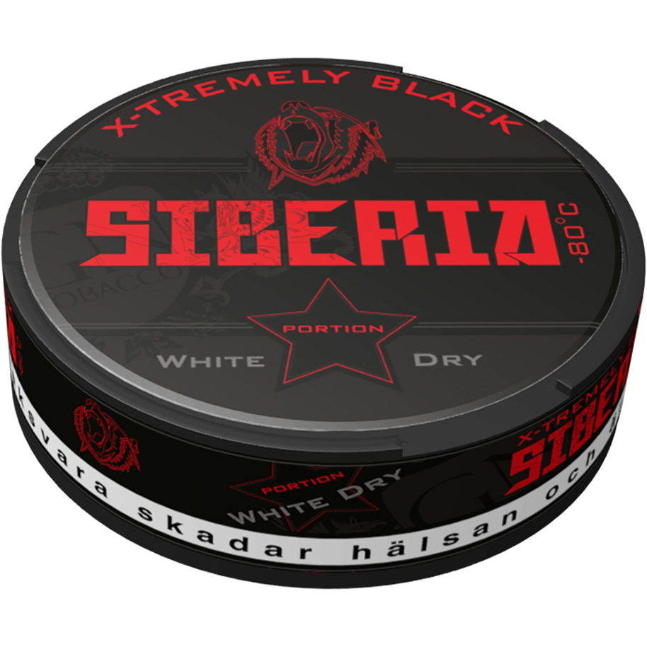 Siberia Black White Dry Portion